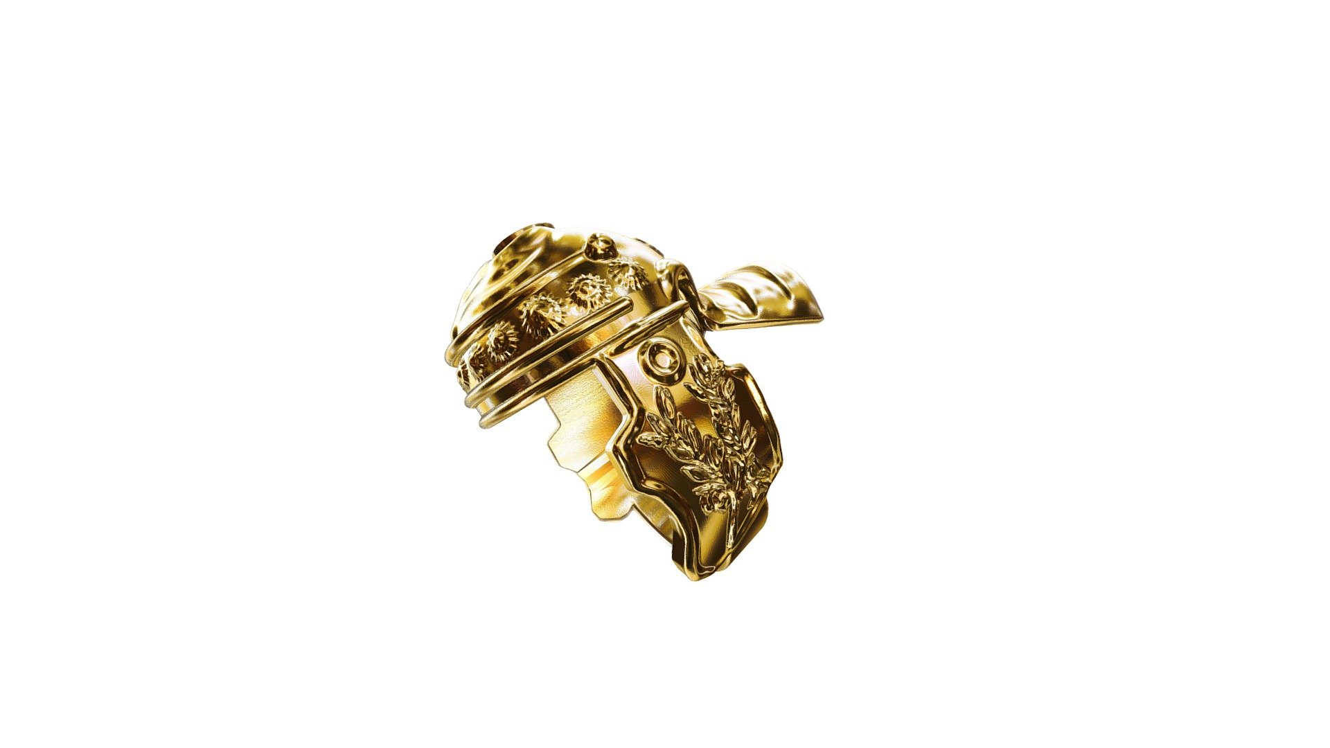 Roman Helmet Ring - Buy Royalty Free 3D model by plasmeo3d [53f9782 ...