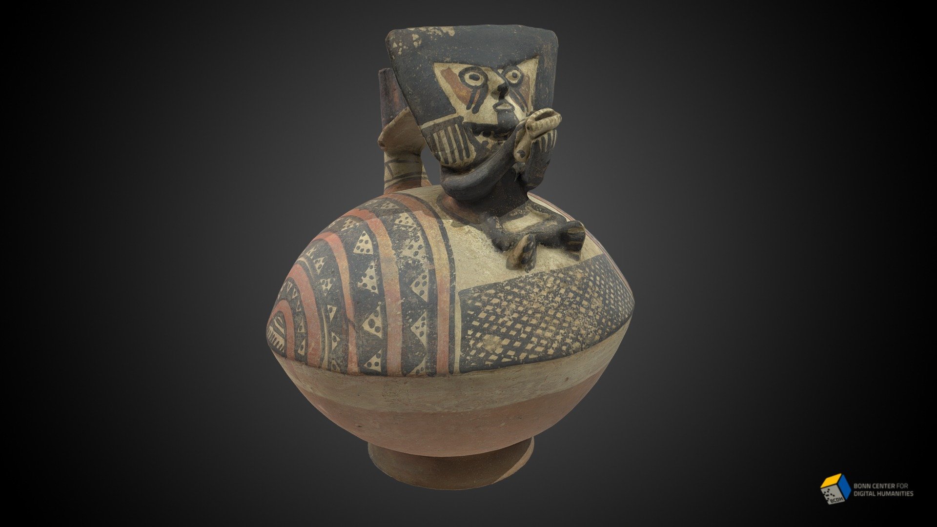 Vessel with anthropomorphic application - Download Free 3D model by ...