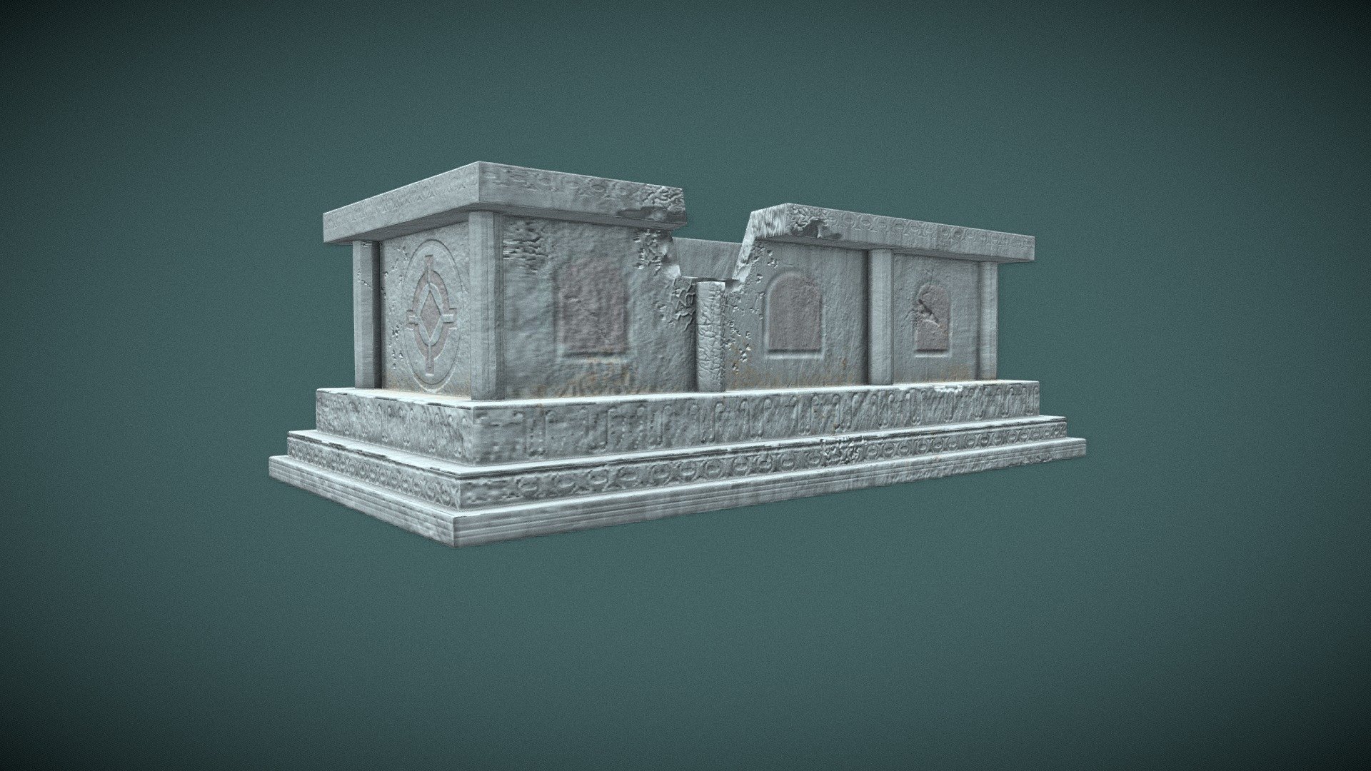Tomb - 3D model by cynthiadanielle26 [53faffa] - Sketchfab