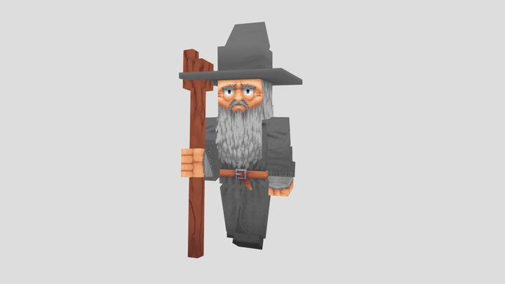 Gandalf 3D models - Sketchfab