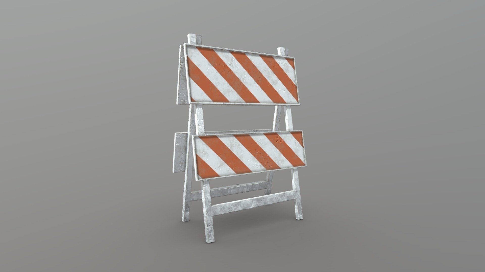 Traffic Barrier - Download Free 3D model by Haytham918 (@chamindu918 ...