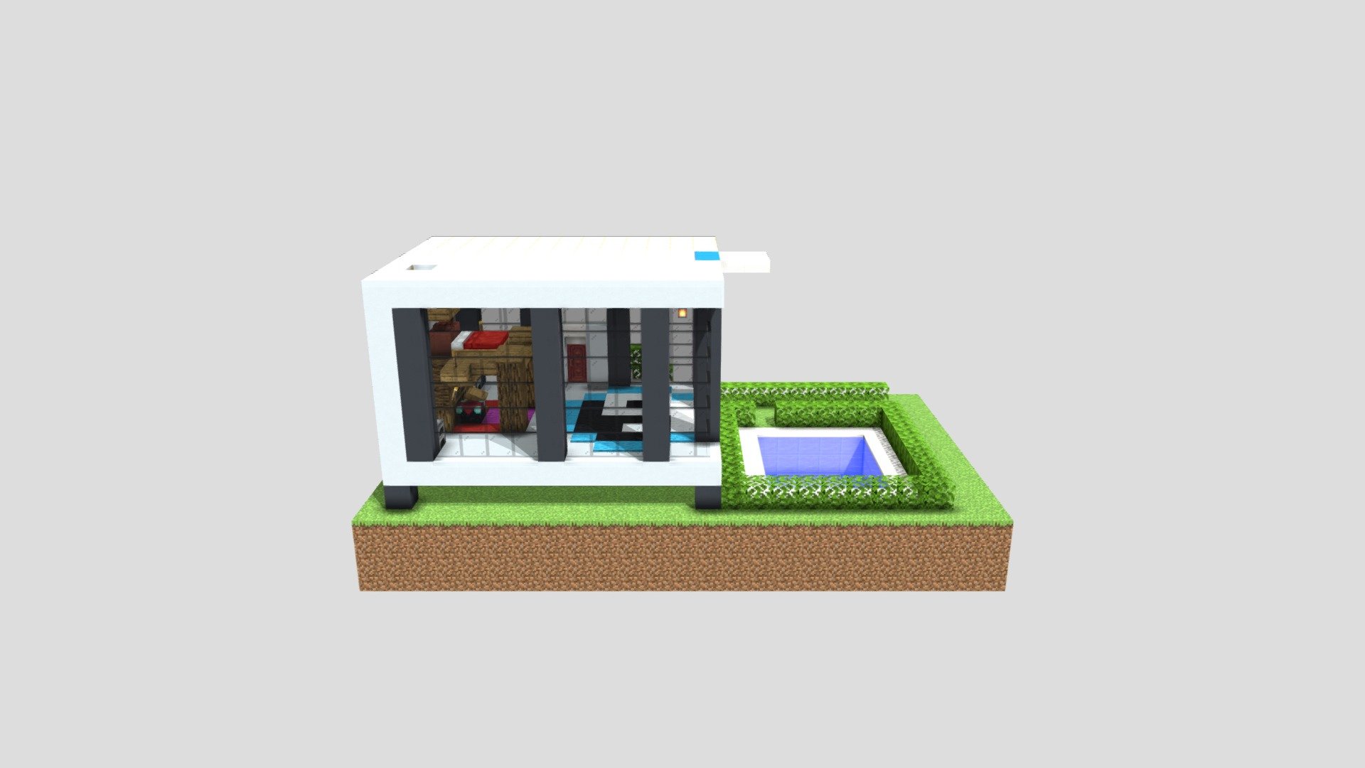 Nice House - 3D model by Bees_8000 [53fc5a0] - Sketchfab