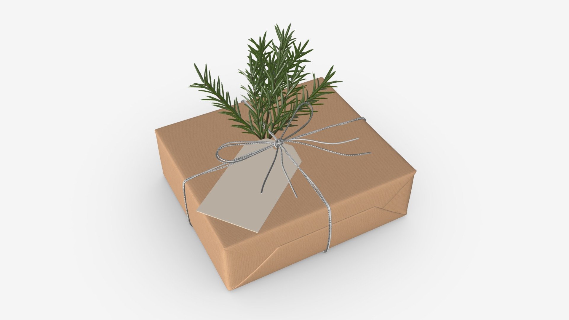 Christmas gift wrapped 06 - Buy Royalty Free 3D model by HQ3DMOD ...