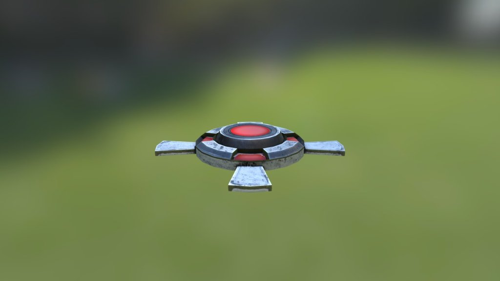 Land Mine - Download Free 3D model by shane.cosgrave [53fd660] - Sketchfab