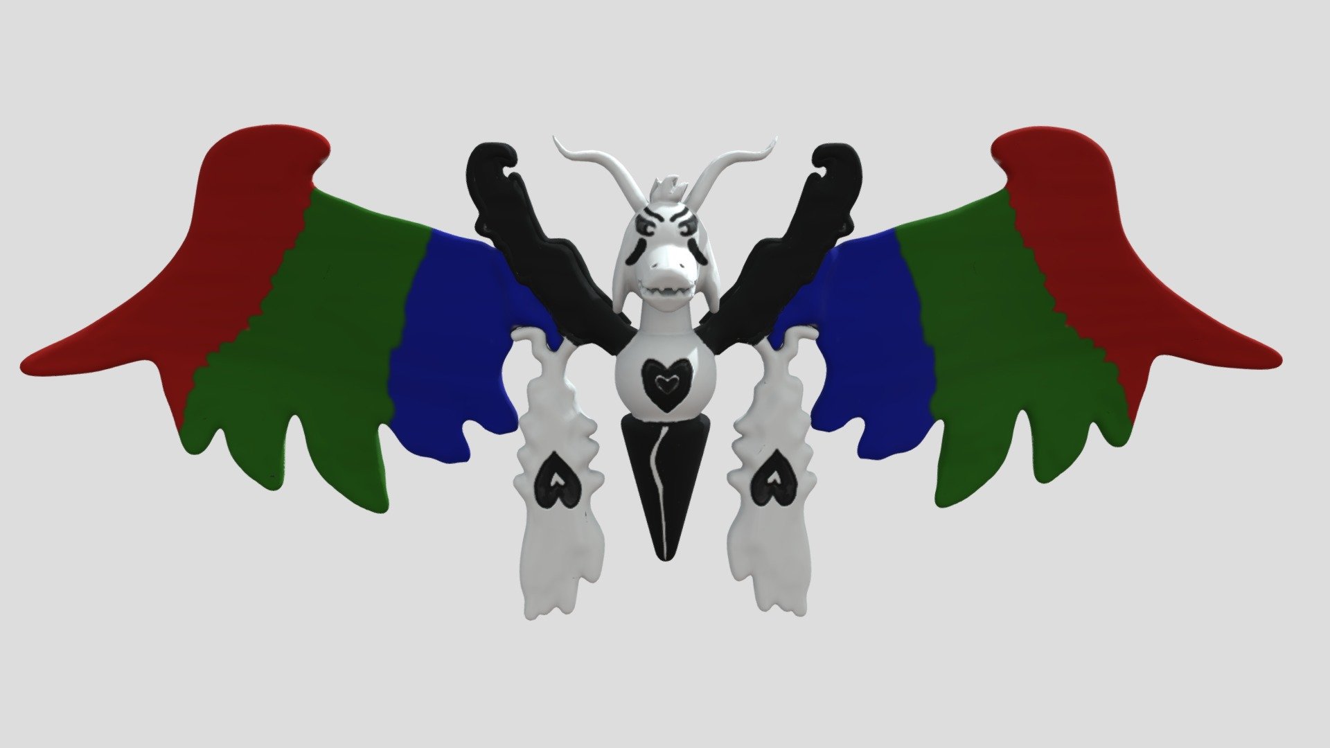 My sorta crappy Asriel - Download Free 3D model by Asriel_Dreemurr ...