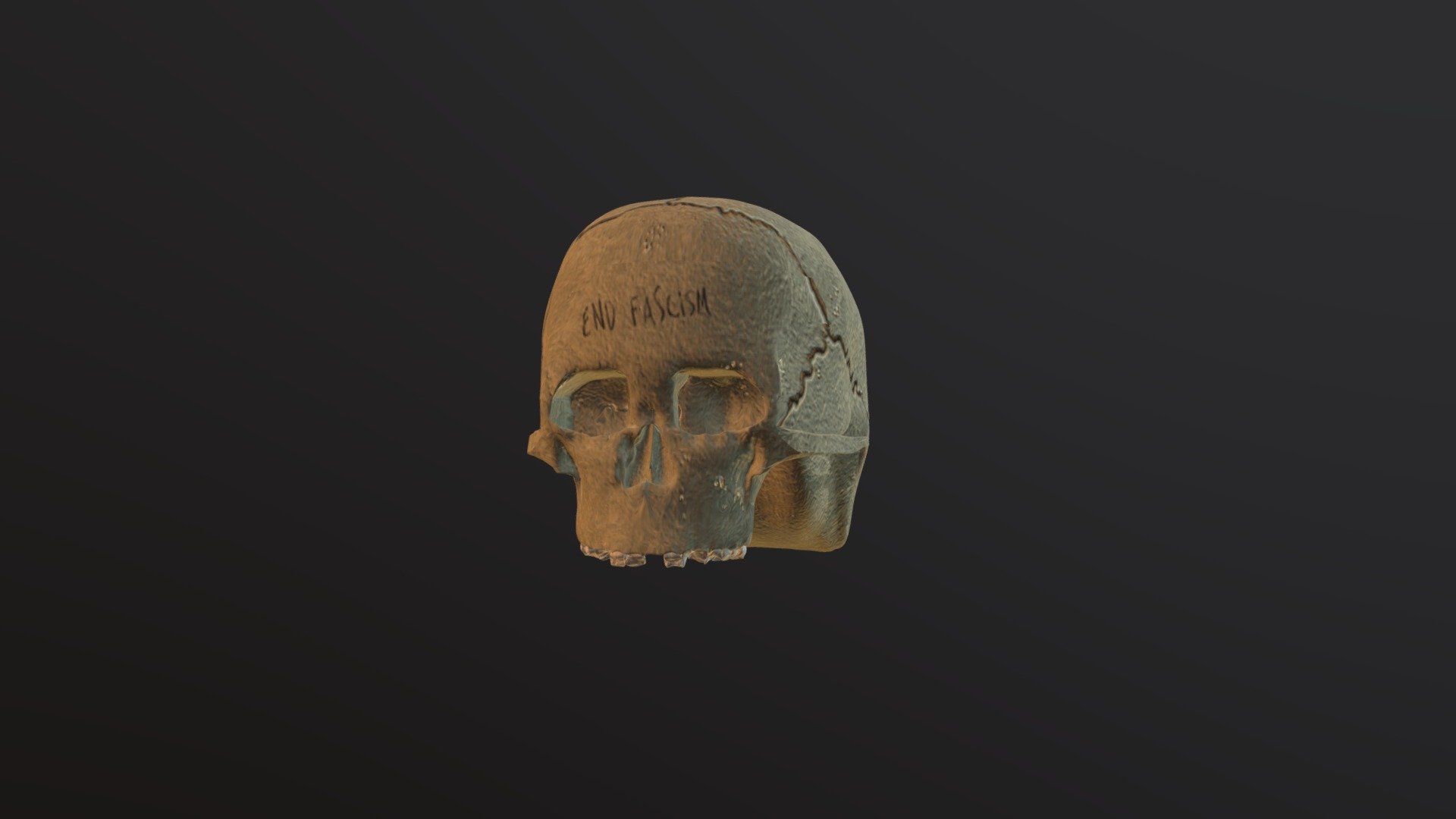 Old and Broken Skull - Crânio antigo danificado - 3D model by Gabriel ...