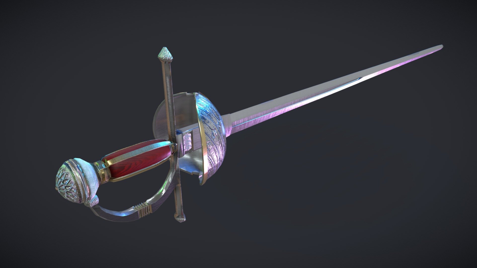 Rapier - 3D model by klmonnier13 [53fe755] - Sketchfab