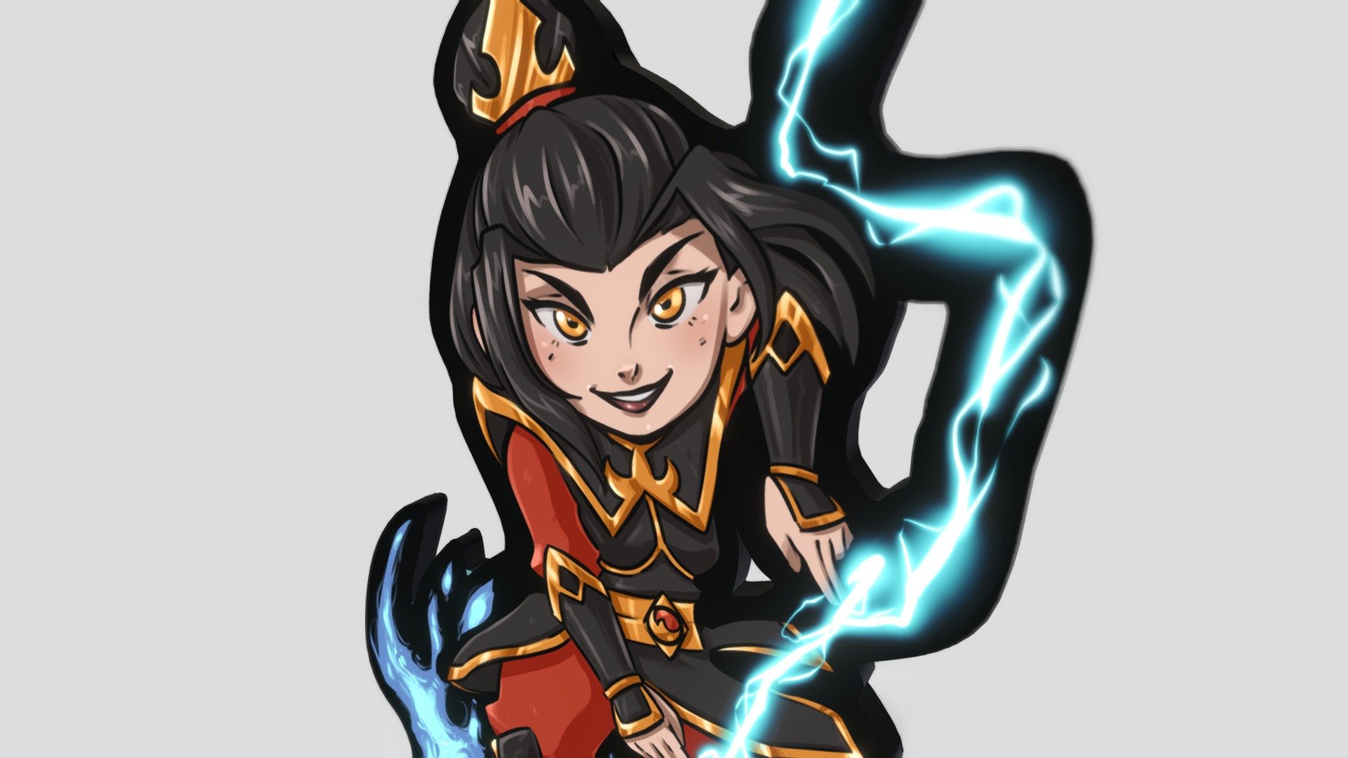 Azula - Fire Lord - Avatar - 3D model by Squire Sword Creations ...