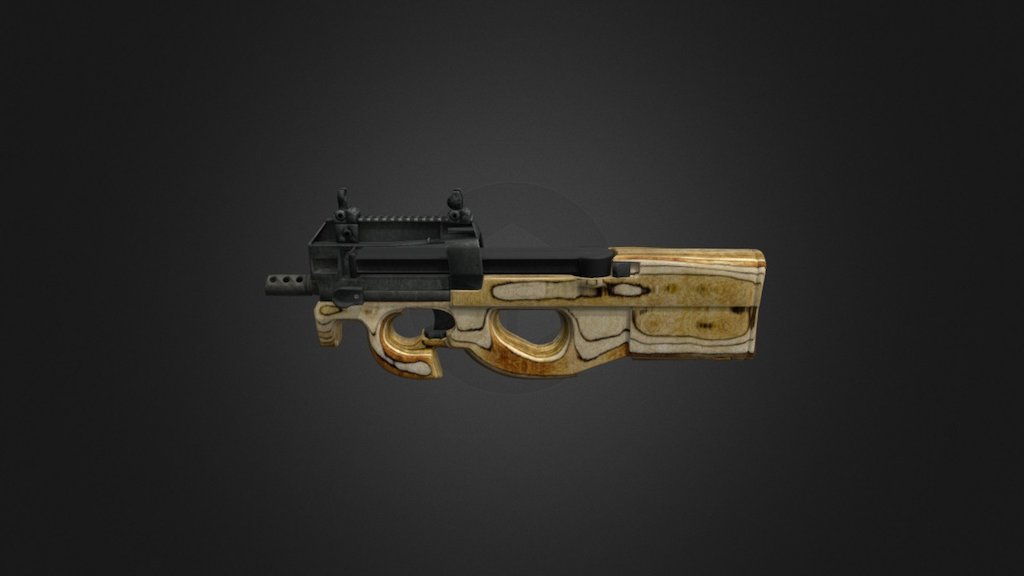 P90 | Shapewood - 3D model by krakencommunity [53ff6e7] - Sketchfab