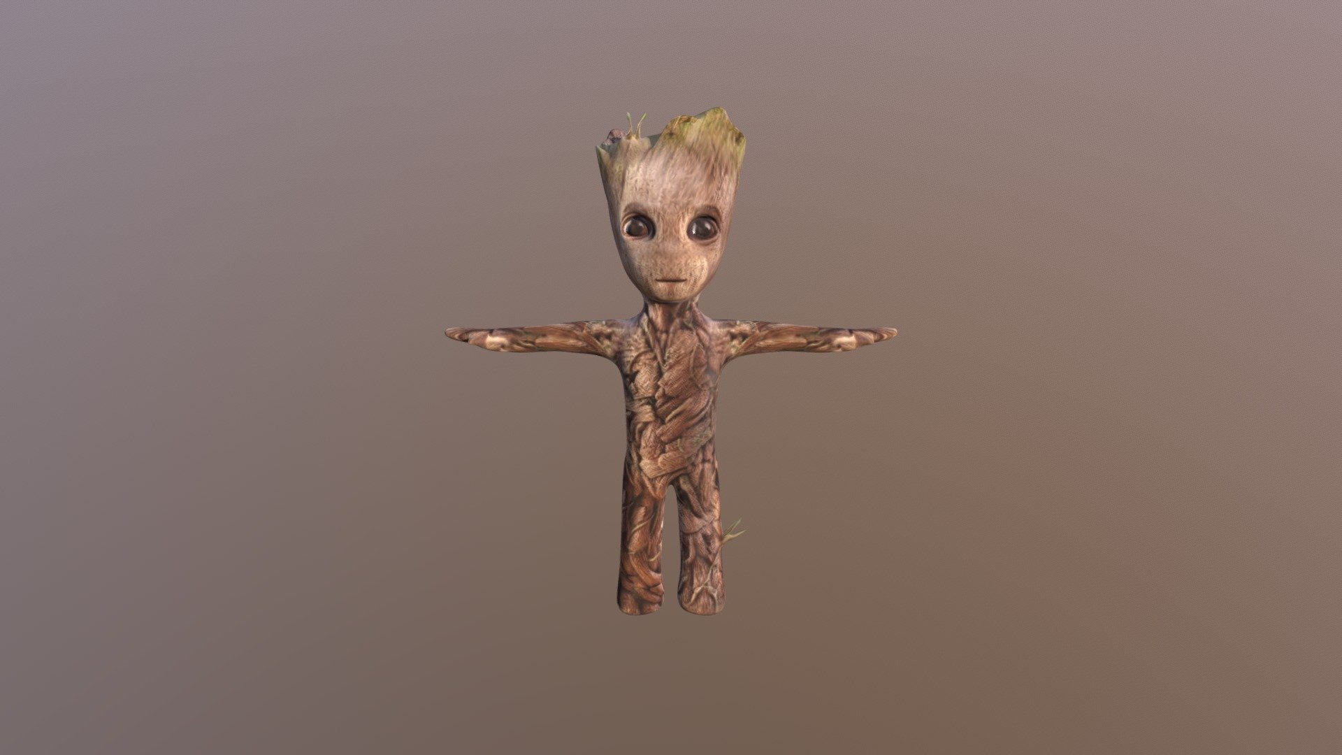 Groot - 3D model by Edward.Huang [5402d3a] - Sketchfab