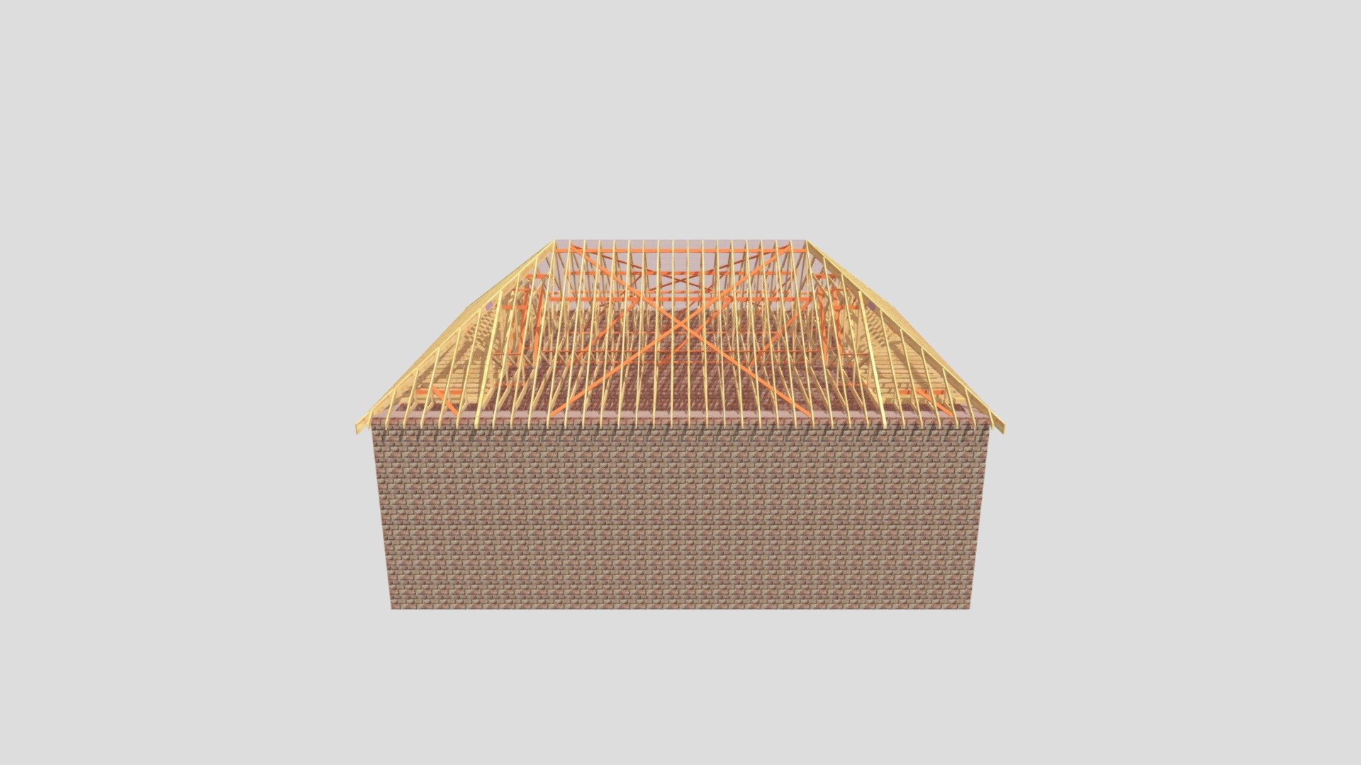 Hip Roof - Download Free 3D model by b.ballyglass [5403830] - Sketchfab
