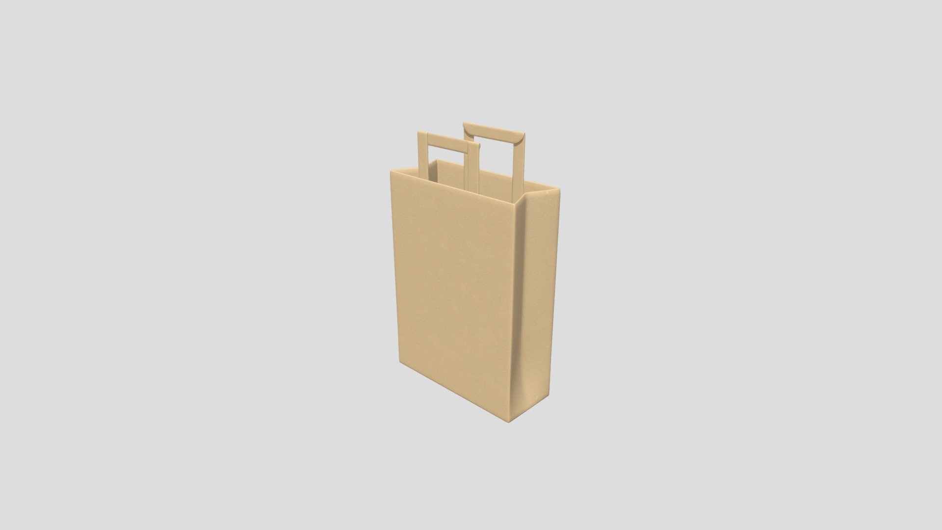 Paper Bag - Buy Royalty Free 3D model by Ed+ (@EDplus) [5403b09 ...