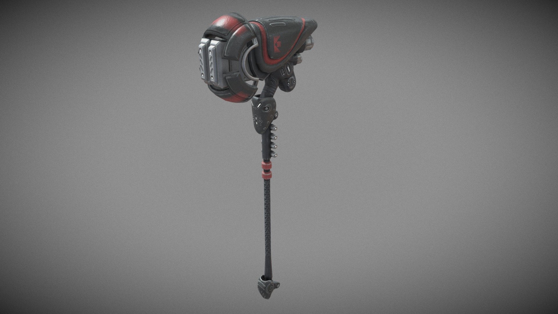 Grineer Thwakkurr Hammer - 3D model by travellingmerchant [54043dc ...