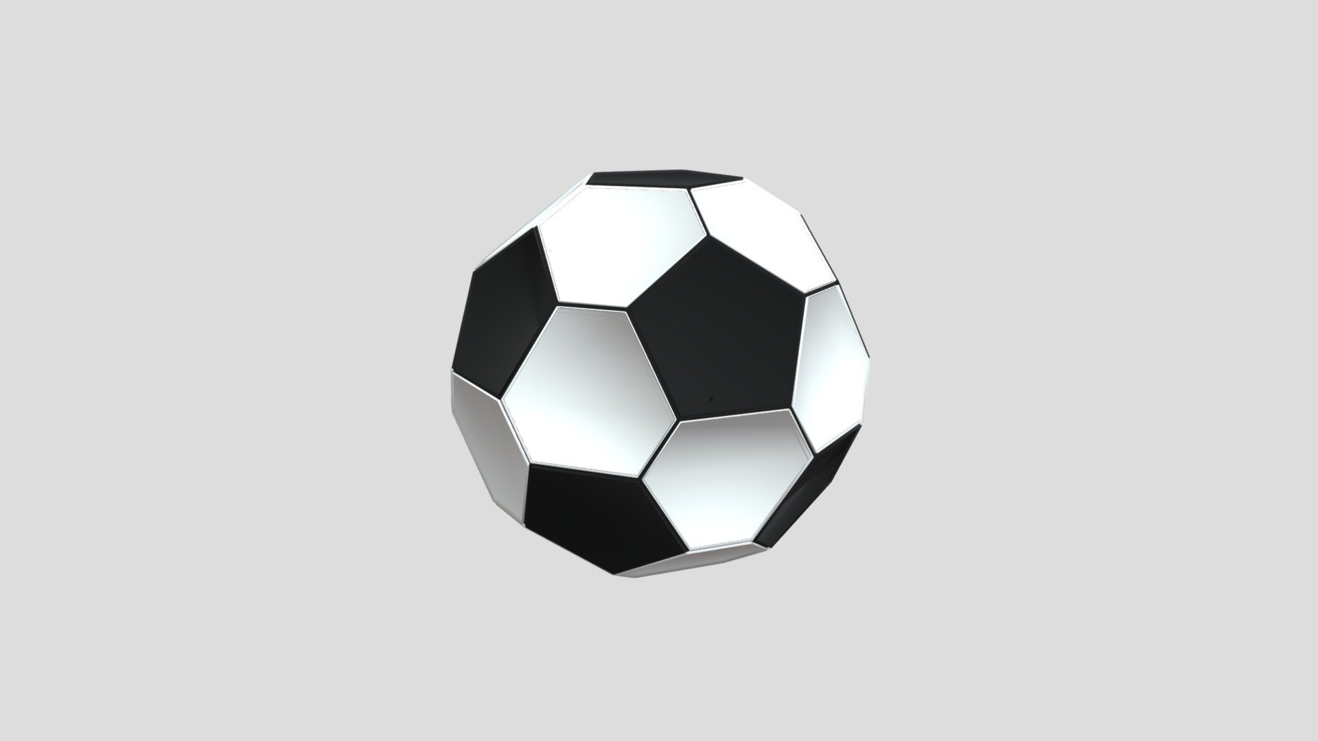 Football Model - Download Free 3D model by ROB 3D (@Robertcucui2 ...