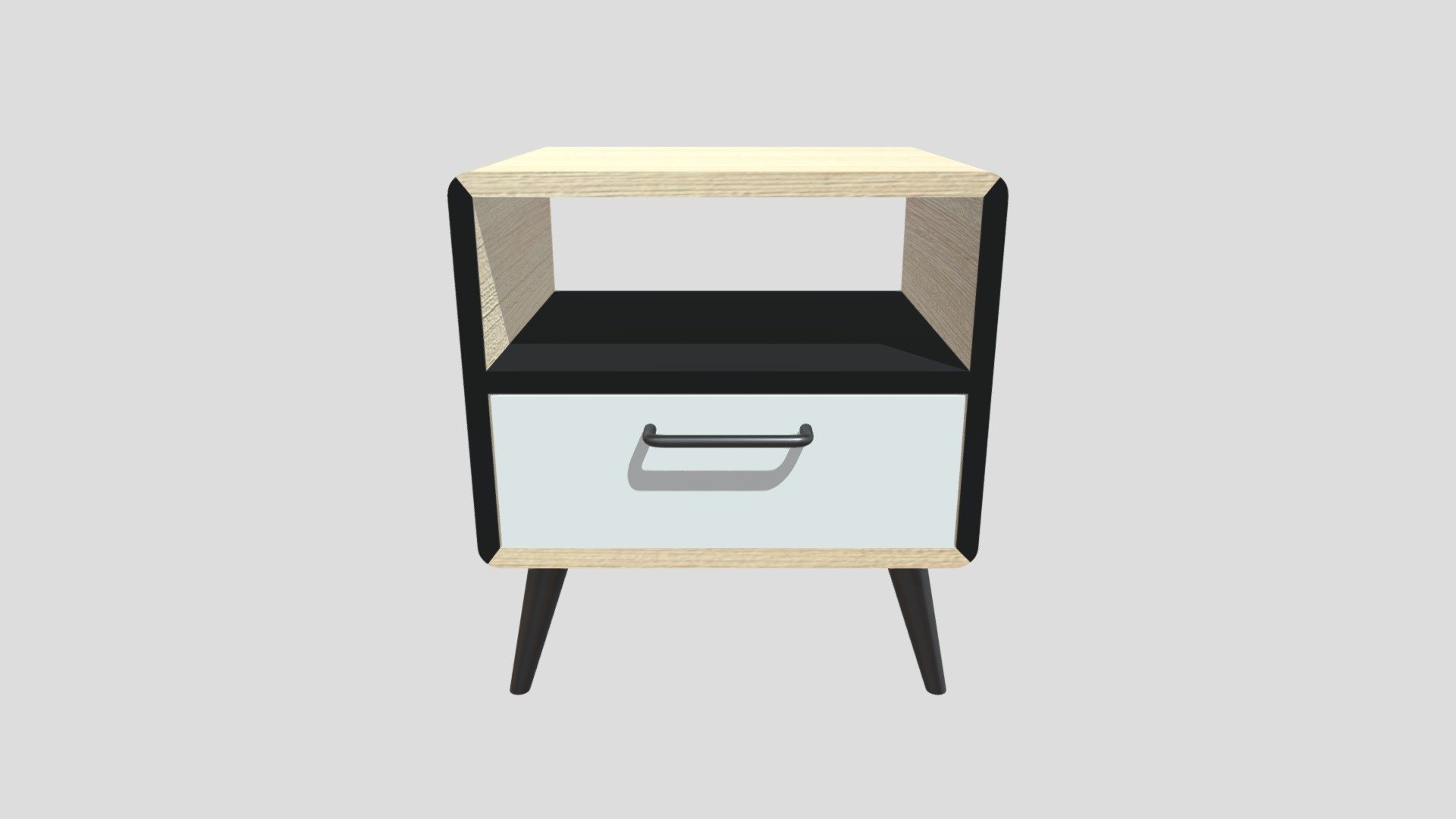 Nightstand - 3D model by Ehud Budi Santoso (@EhudSantoso) [54057d0 ...