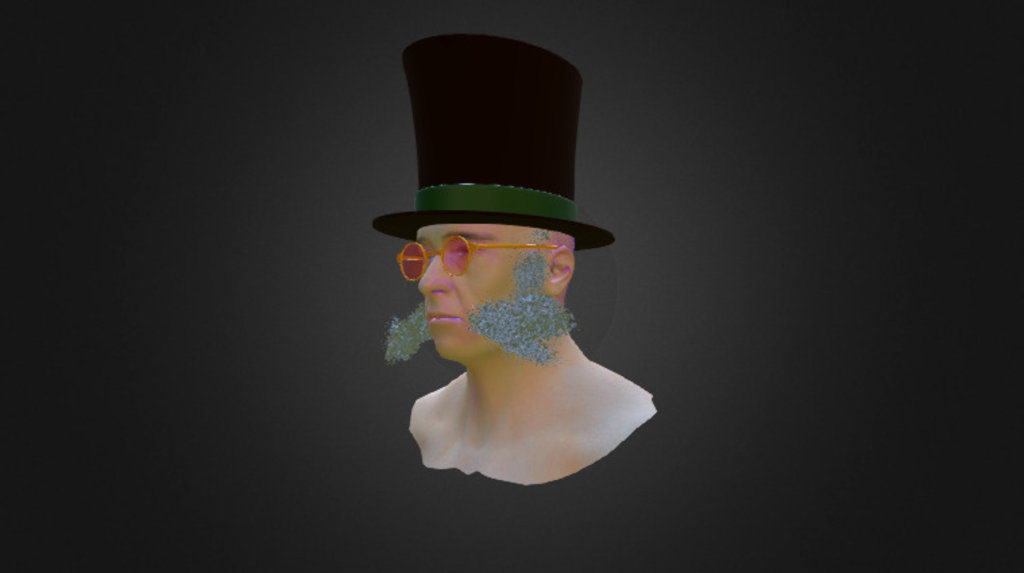 Man In Top Hat - Download Free 3D model by Mike Rowley (@scrumpy26 ...