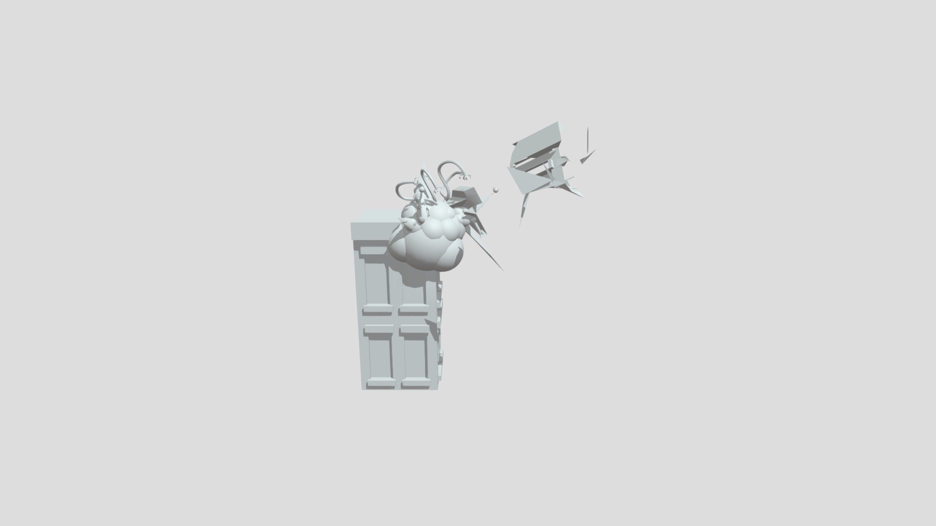 Building Explosion - 3D model by GreenTaco [540a969] - Sketchfab