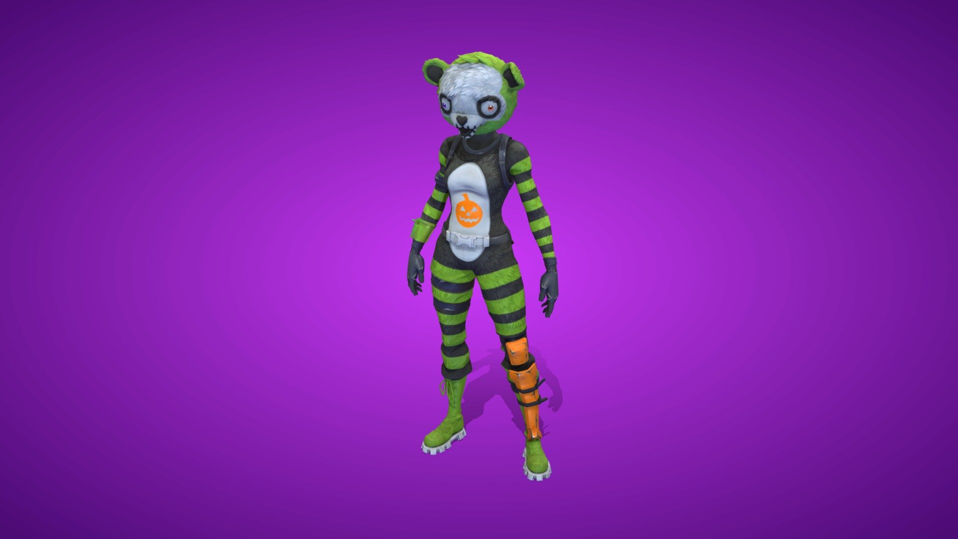Spooky Team Leader Outfit - 3D model by Fortnite Skins (@fortniteskins ...