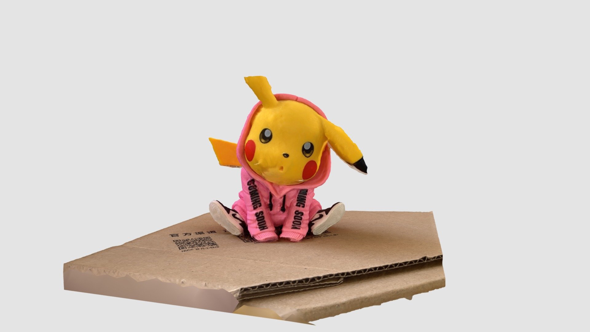 Pikachu_my_first_scan - 3D model by DooocX [540b25d] - Sketchfab