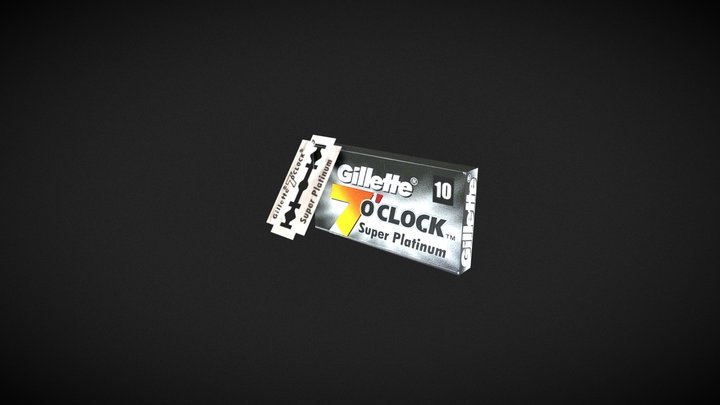 Razor-blade 3D models - Sketchfab
