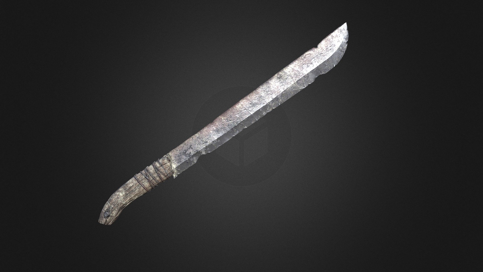 Old machete - 3D model by Иванов Ильнур (@ilnurivanov) [540e748 ...