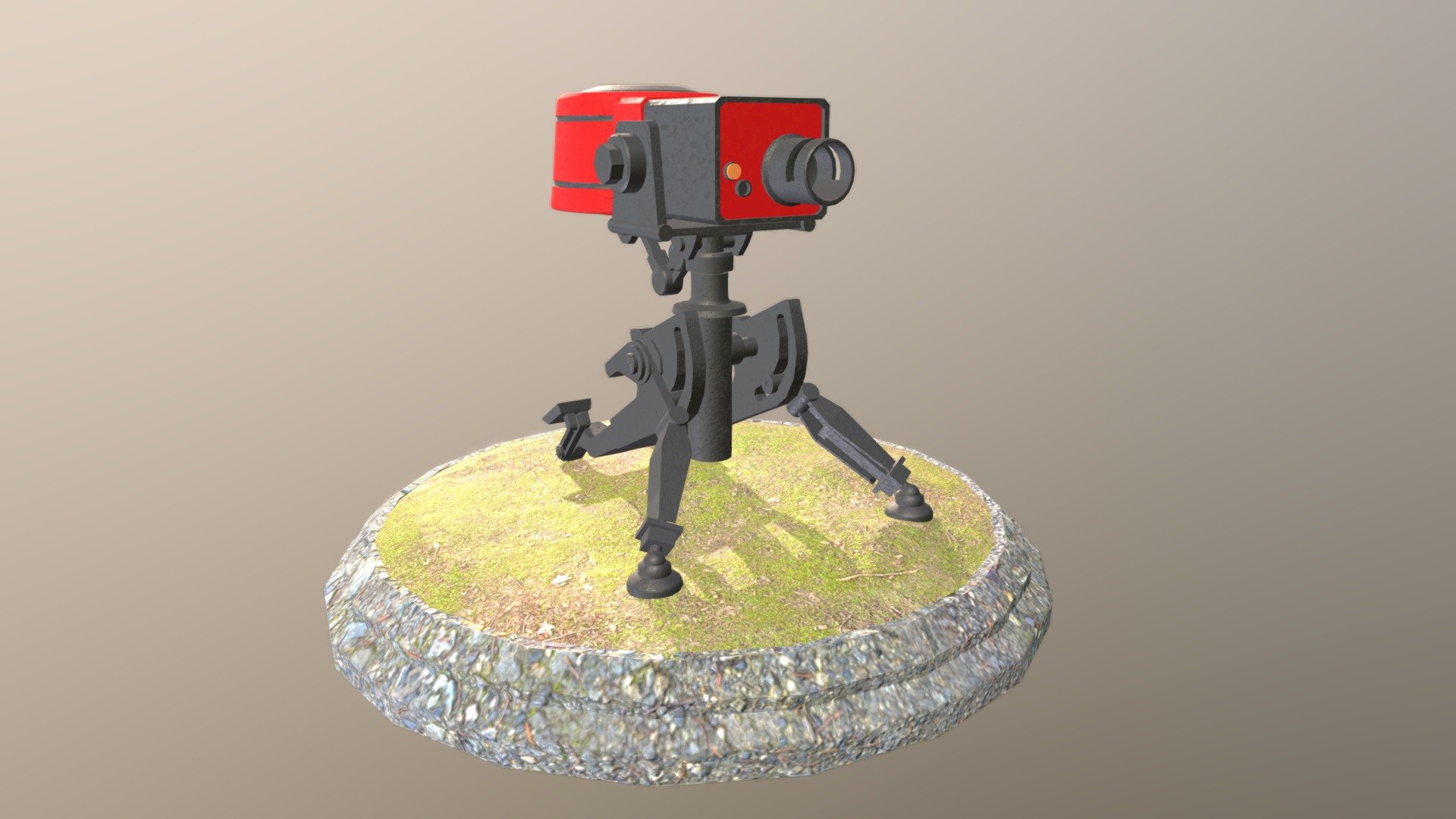 Team Fortress 2 Sentry - 3D model by Art.tili [54104eb] - Sketchfab