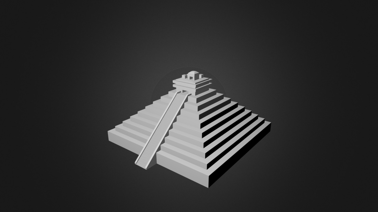 Section 2: Mayan Pyramid - 3D model by Zac Paladino (@paladizm ...