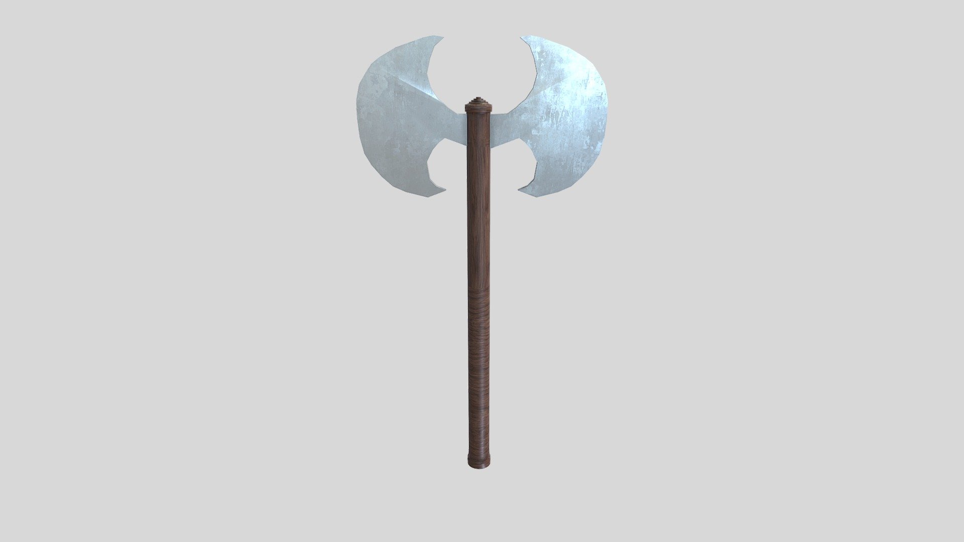 Simple Battle Axe - 3D model by Floof__ [541154c] - Sketchfab