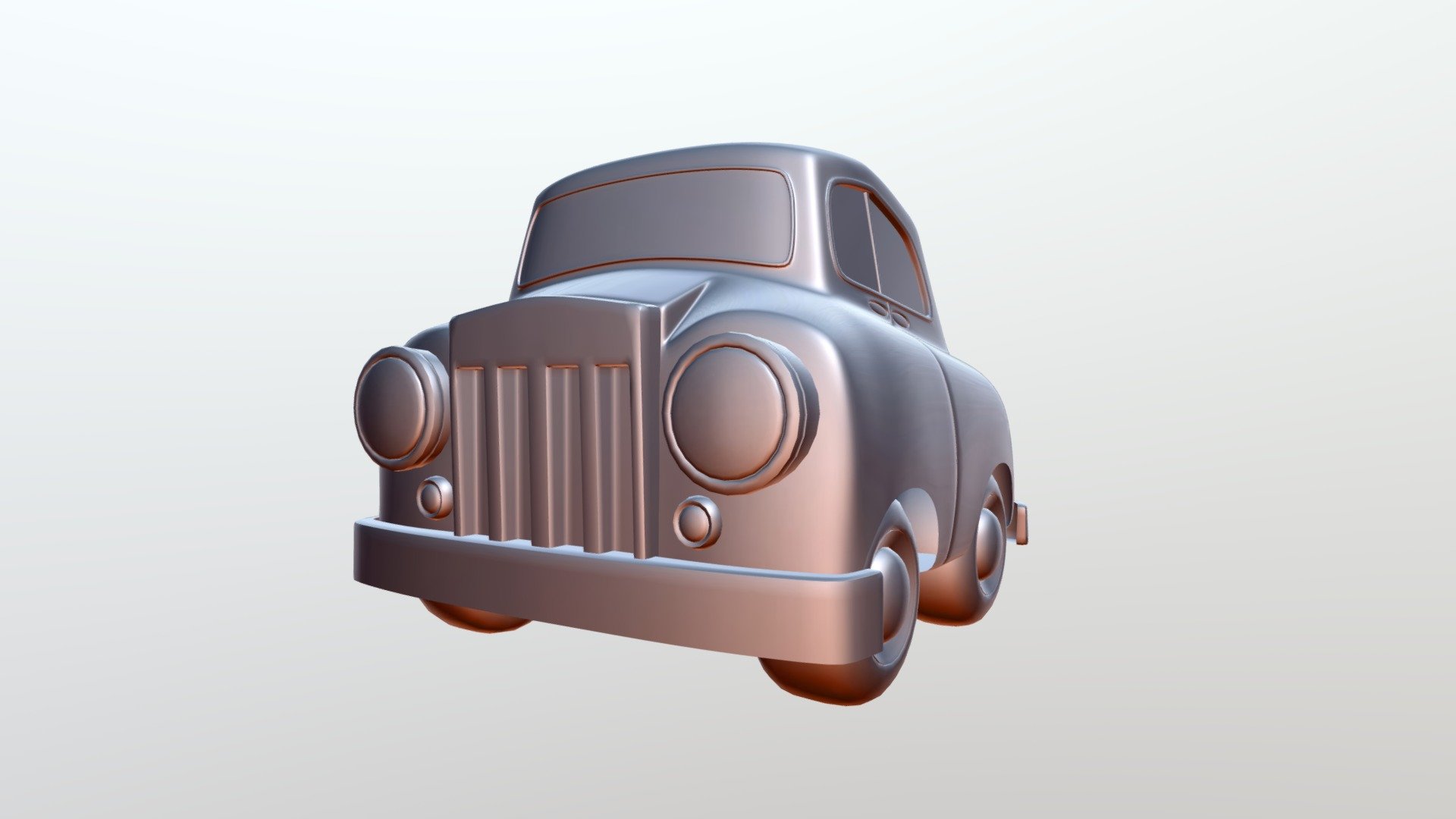 Cartoon Mini Car 1 - Download Free 3D model by iloreol [5411fd5 ...