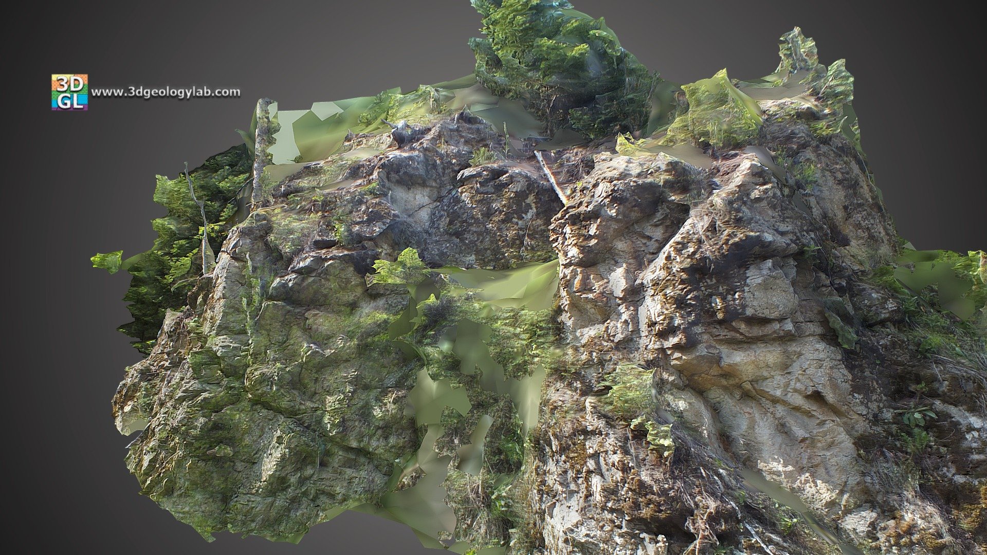 Outcrop (Pr2022 3) - 3D model by 3D Geology Laboratory (@3DGeologyLab ...