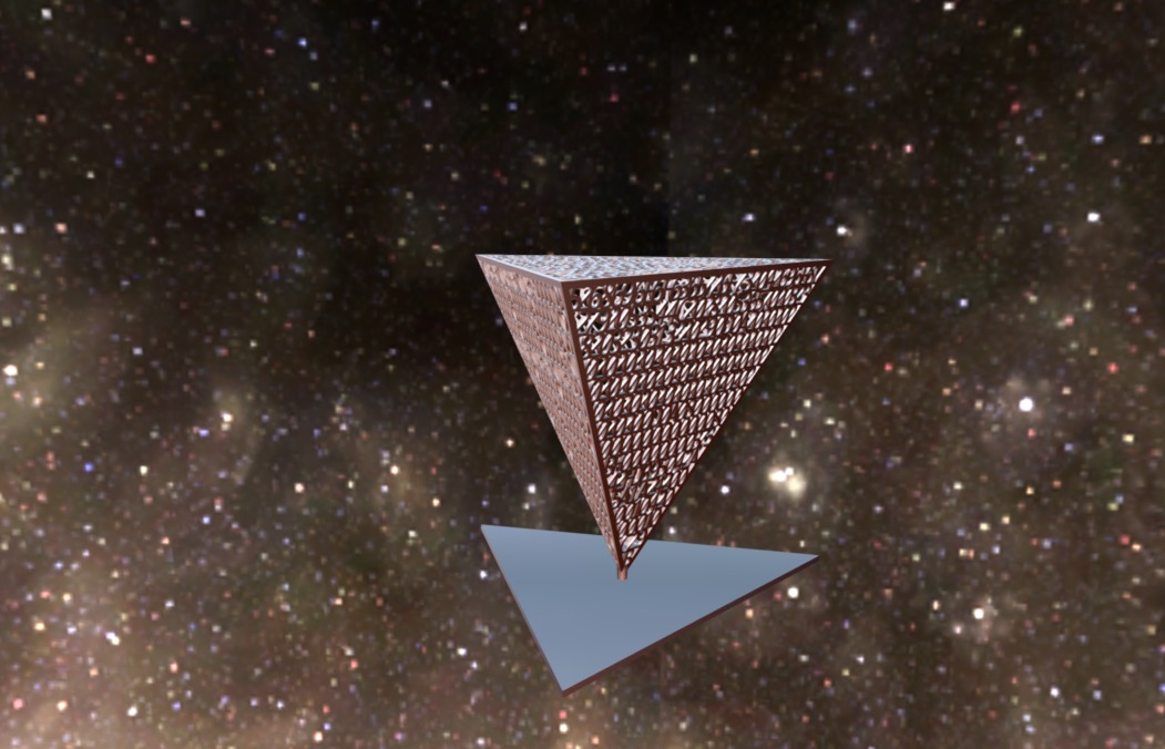 Tetrahedron - 3D model by azelinskie [5414483] - Sketchfab