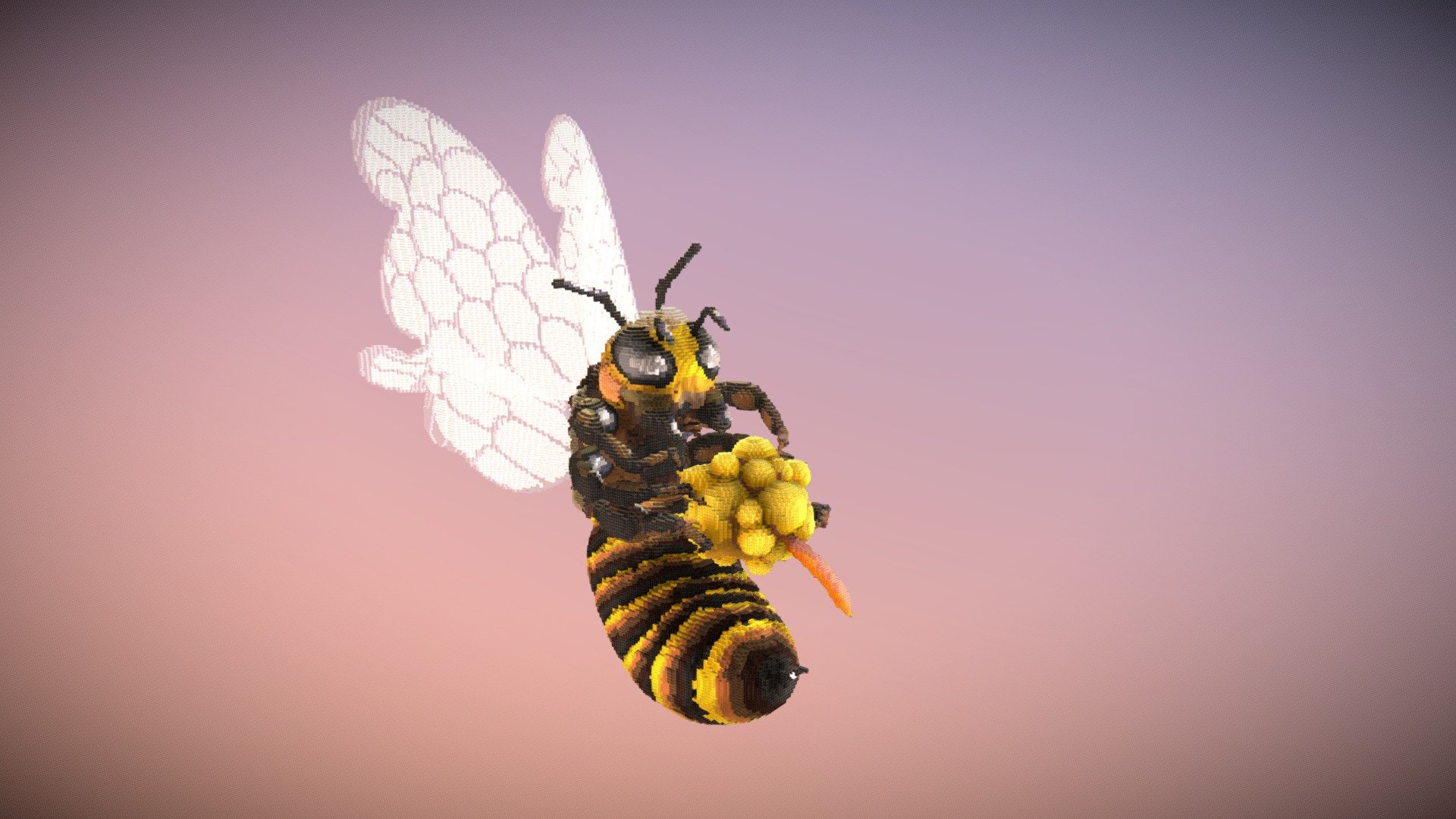 Bee - 3D model by operalix Tiktok @4thththth (@operalix4) [54176cd ...