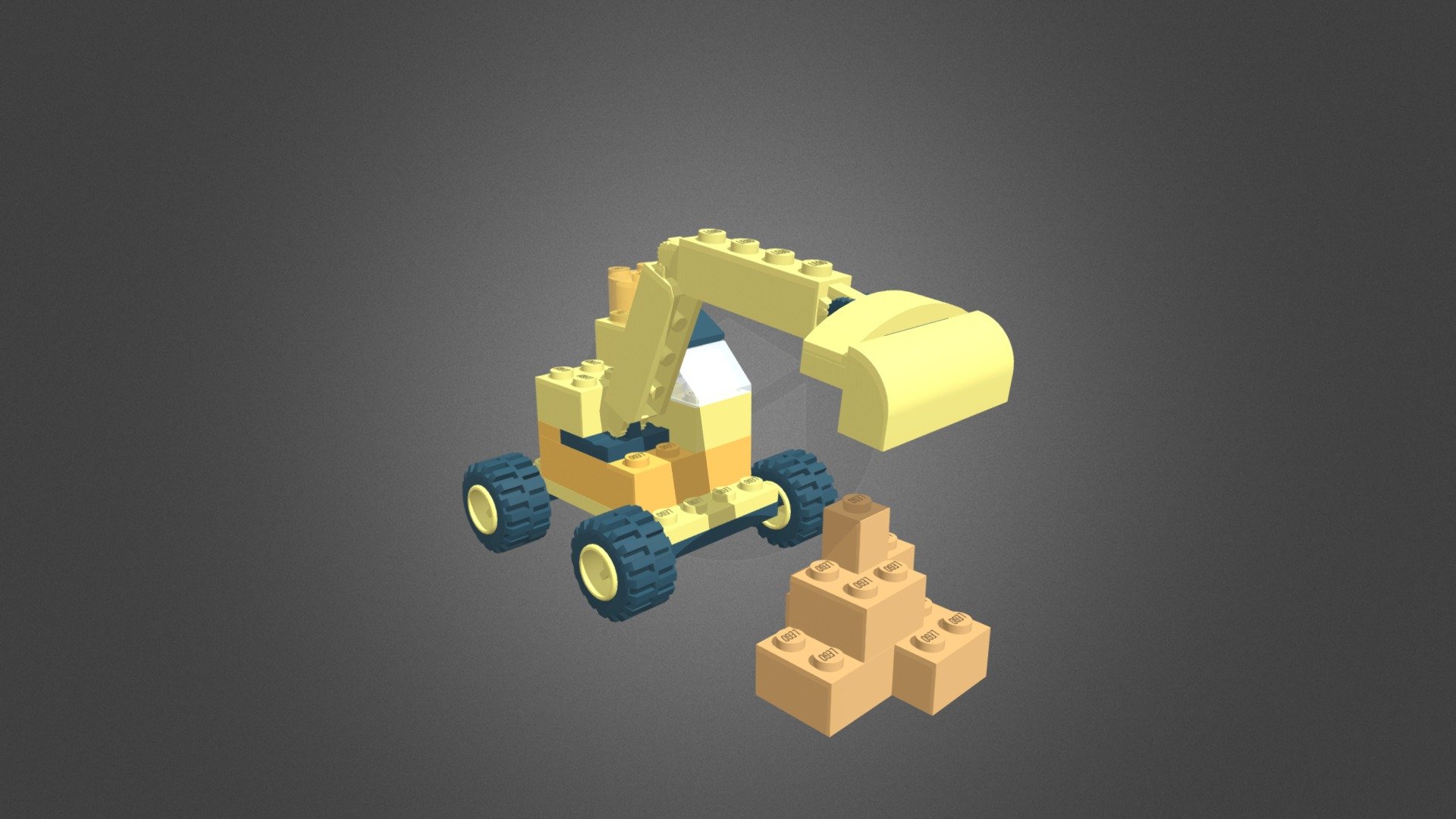 Digger - 3D model by kevinix [541782b] - Sketchfab