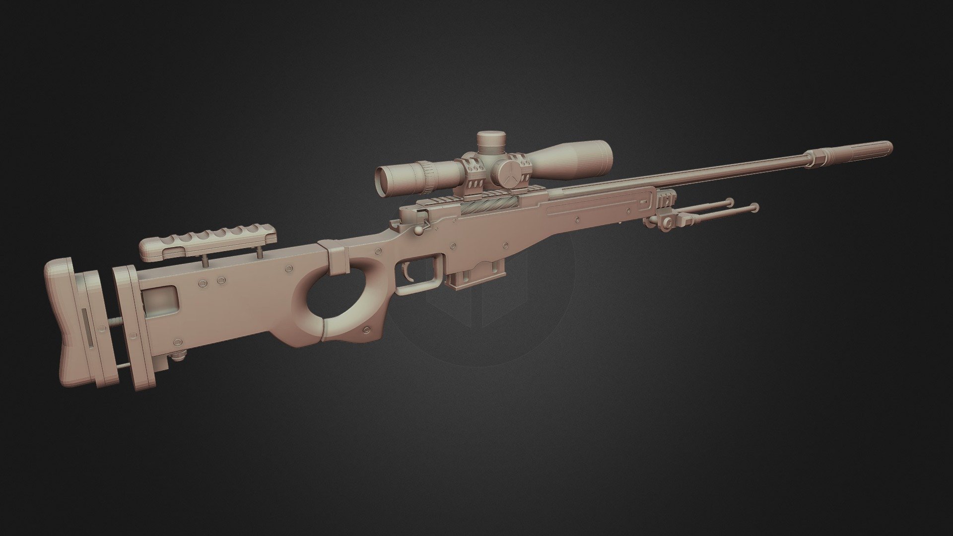 AWP CS:GO WIP - Download Free 3D model by Marc Ed (@marc.edouard ...