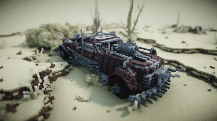 Post-apocalyptic car - 3D model by Kyan0s [5418731] - Sketchfab