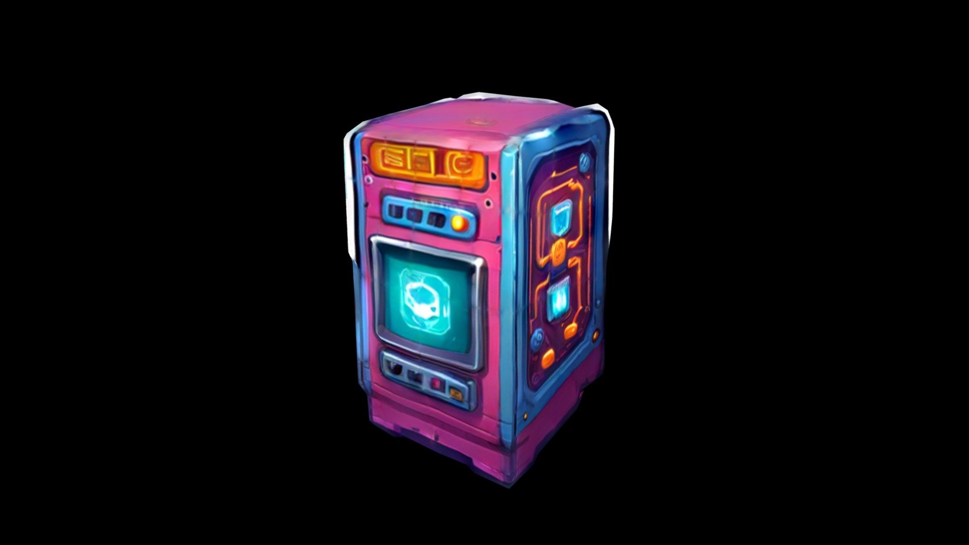 Console Box 02ff6d08-b3be-48e2-a133-436cb6169f19 - Download Free 3D ...