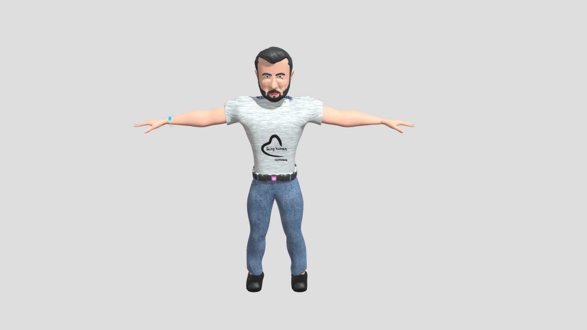 Salman Khan - Download Free 3D model by mohitsingh7341 [541a1bb] - Sketchfab