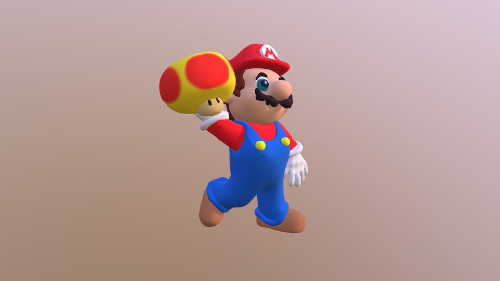 Mario - 3D model by tamirstube [541a2ce] - Sketchfab