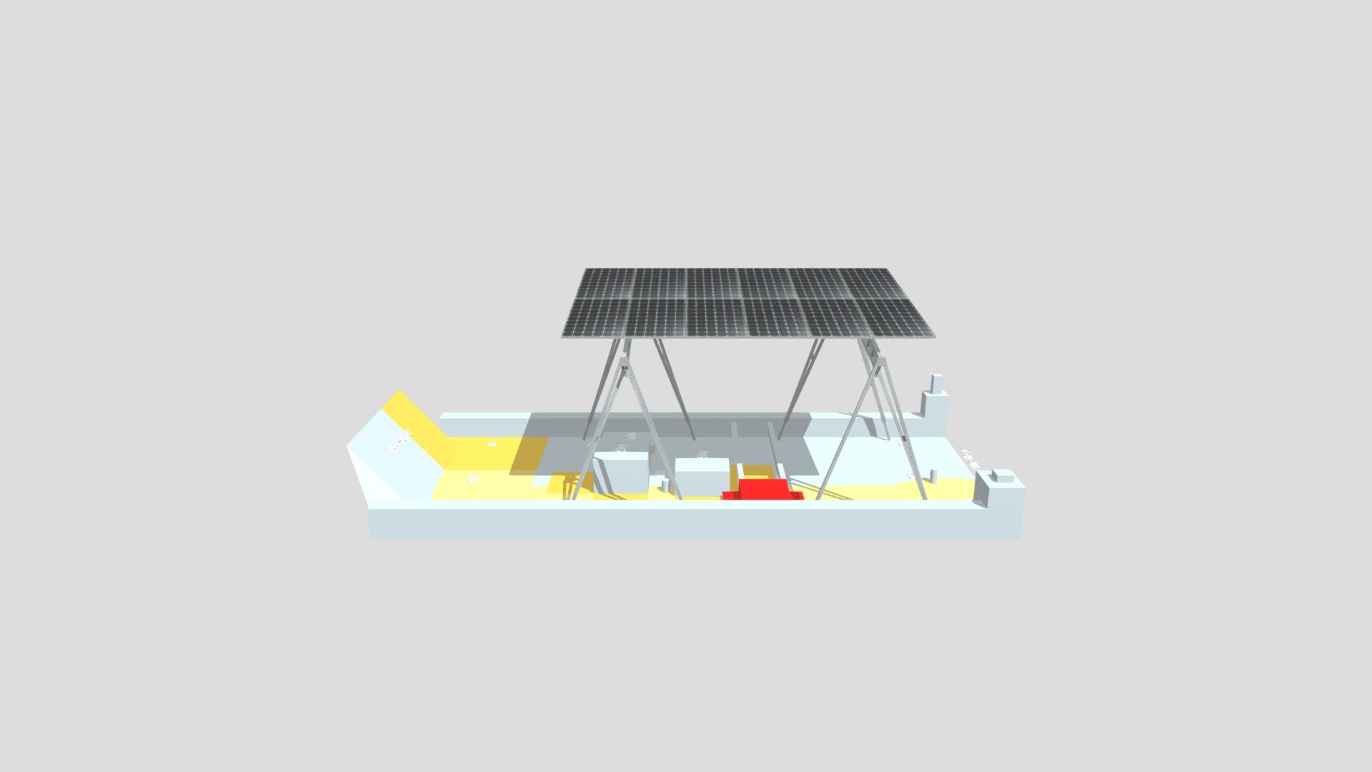 35 Howard Pl 12 Mod 72 Cell Canopy - 3D model by brooklynsolarworks ...