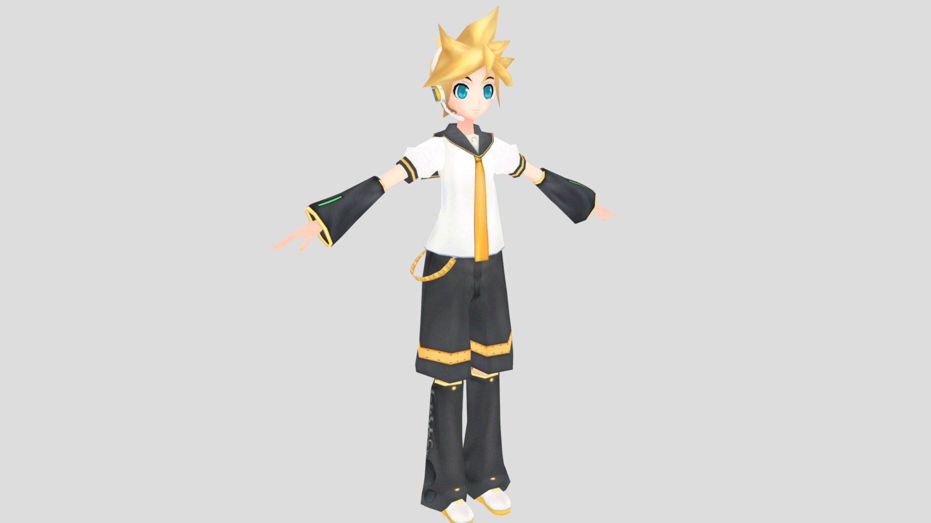 Kagamine Len - Download Free 3D model by 雨宮レン (@oscar3dmodel) [541bbfe ...