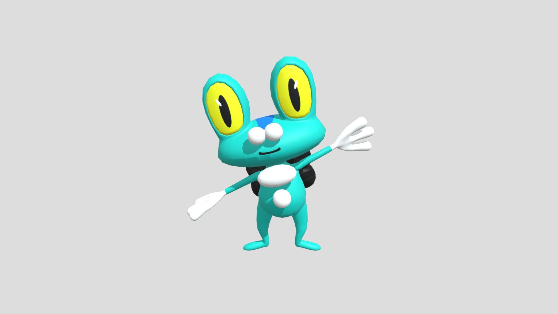 Froakie V4 - 3D model by Alonso Frugoni (@DarkCoin) [541c36f] - Sketchfab
