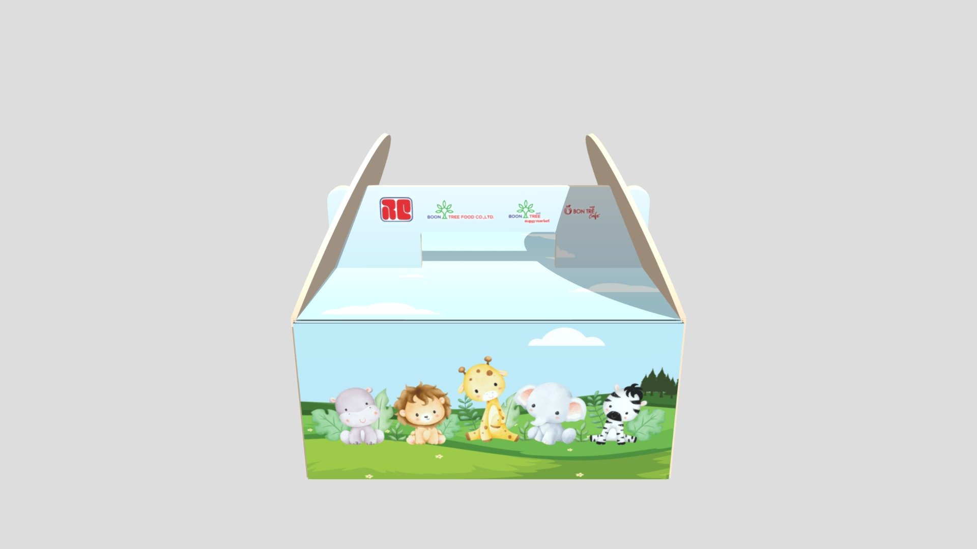 Children's Day Box - 3D model by DESIGNDEE [541d882] - Sketchfab