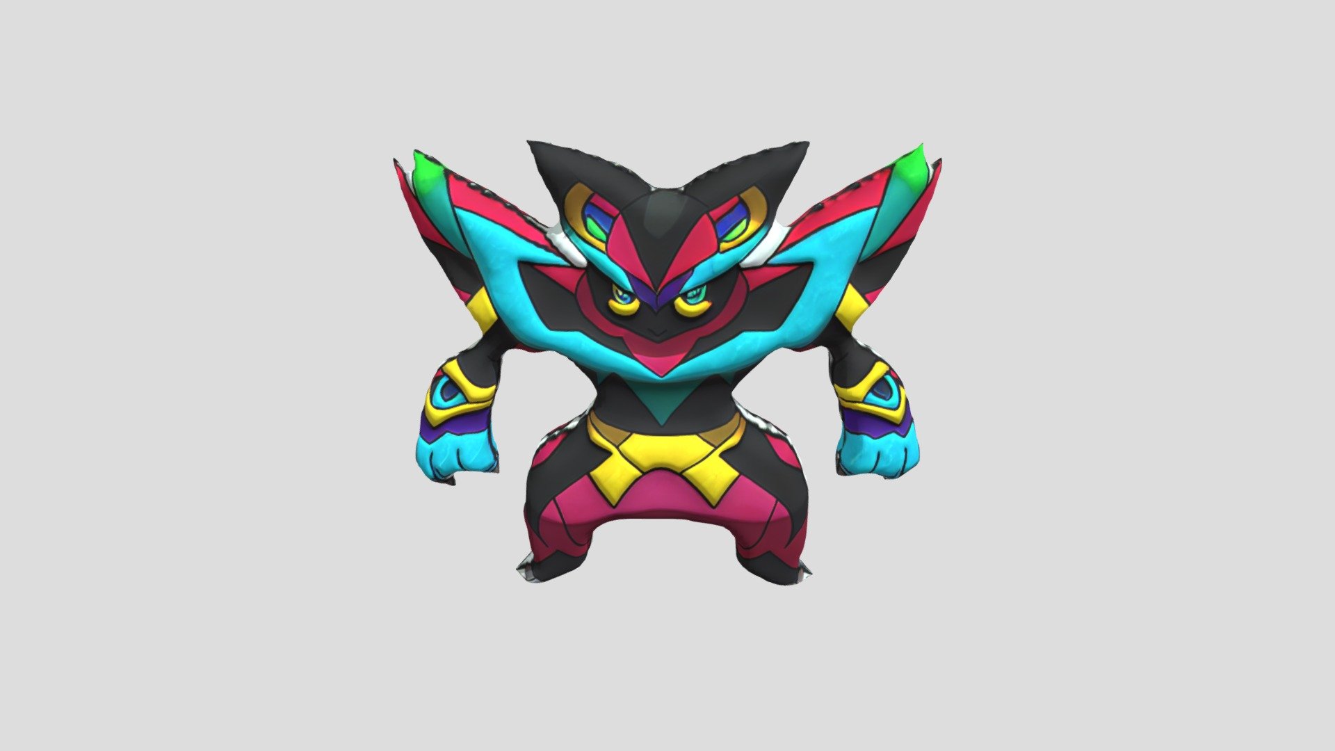 Pokemon Goal 405 - Download Free 3D model by klrxyz [541fa82] - Sketchfab
