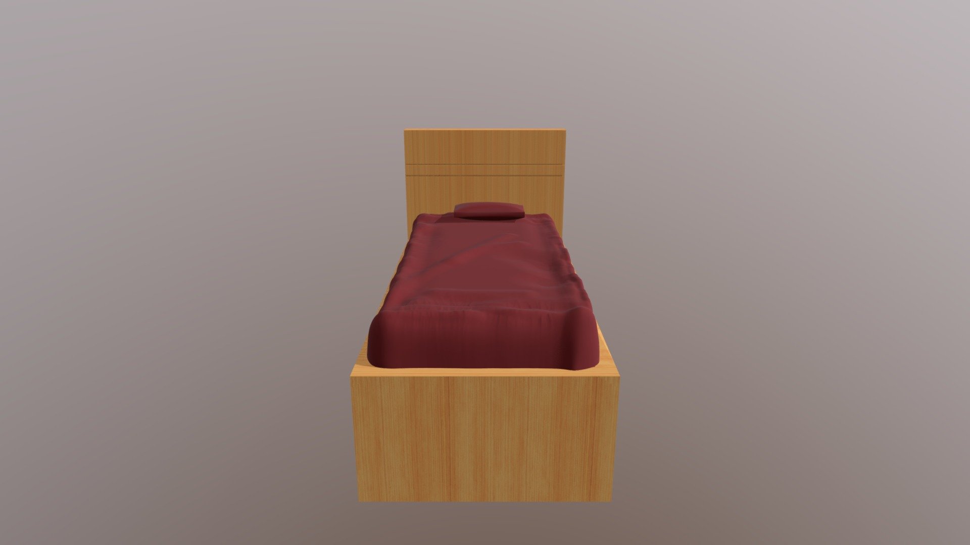 Bed - 3D model by vladzero1 [54222c4] - Sketchfab