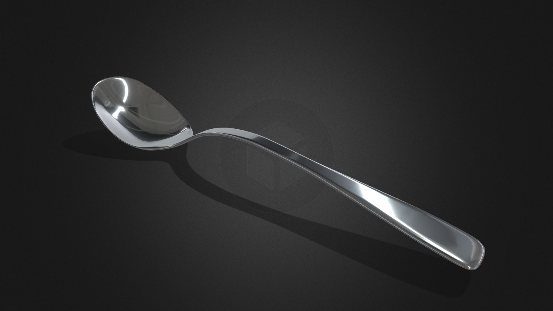 Spoon high poly - 3D model by wb-3d [5422389] - Sketchfab