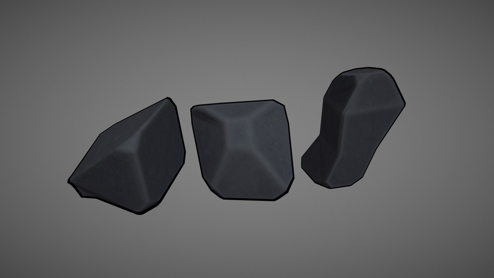 Cartoon Rocks - Download Free 3D model by Cozycozer [5425594] - Sketchfab