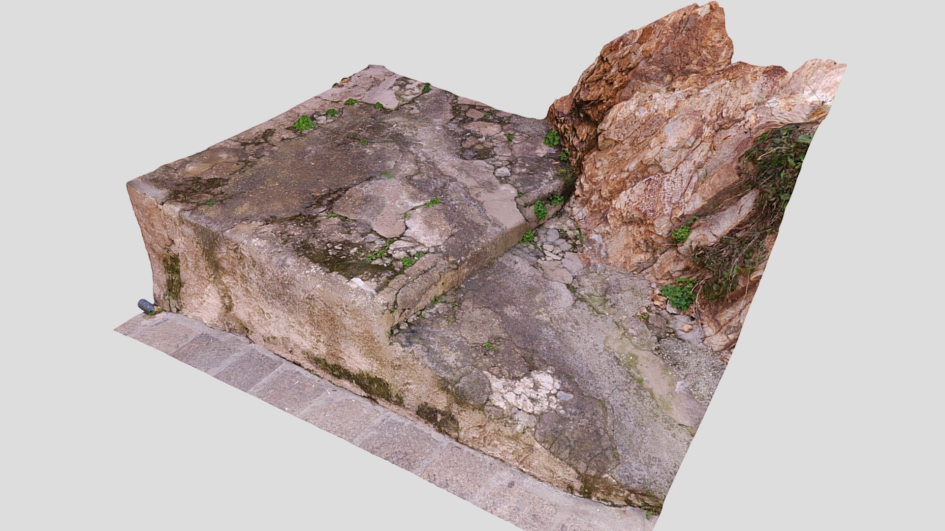 Stone Stairs Scan 8K 002 - Buy Royalty Free 3D model by immerge ...
