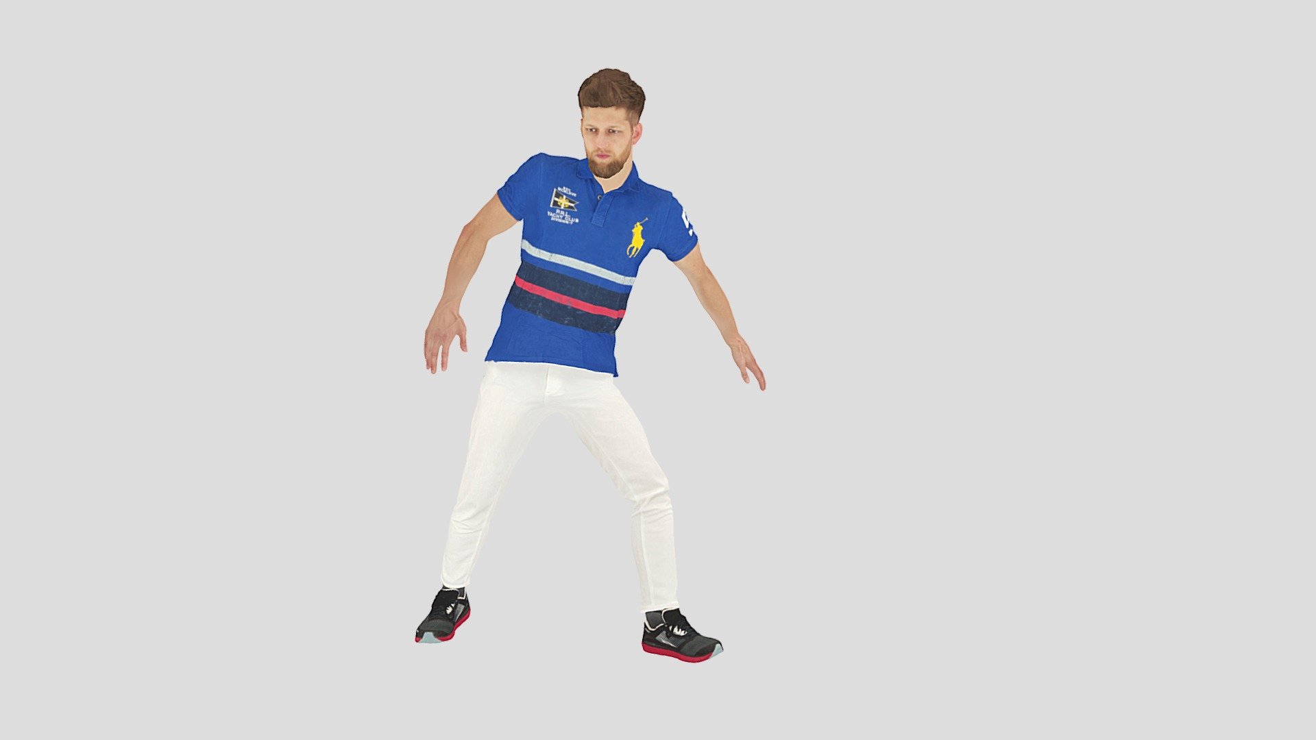 Realistic Avatars: Rigged & Animated - Download Free 3D model by ...