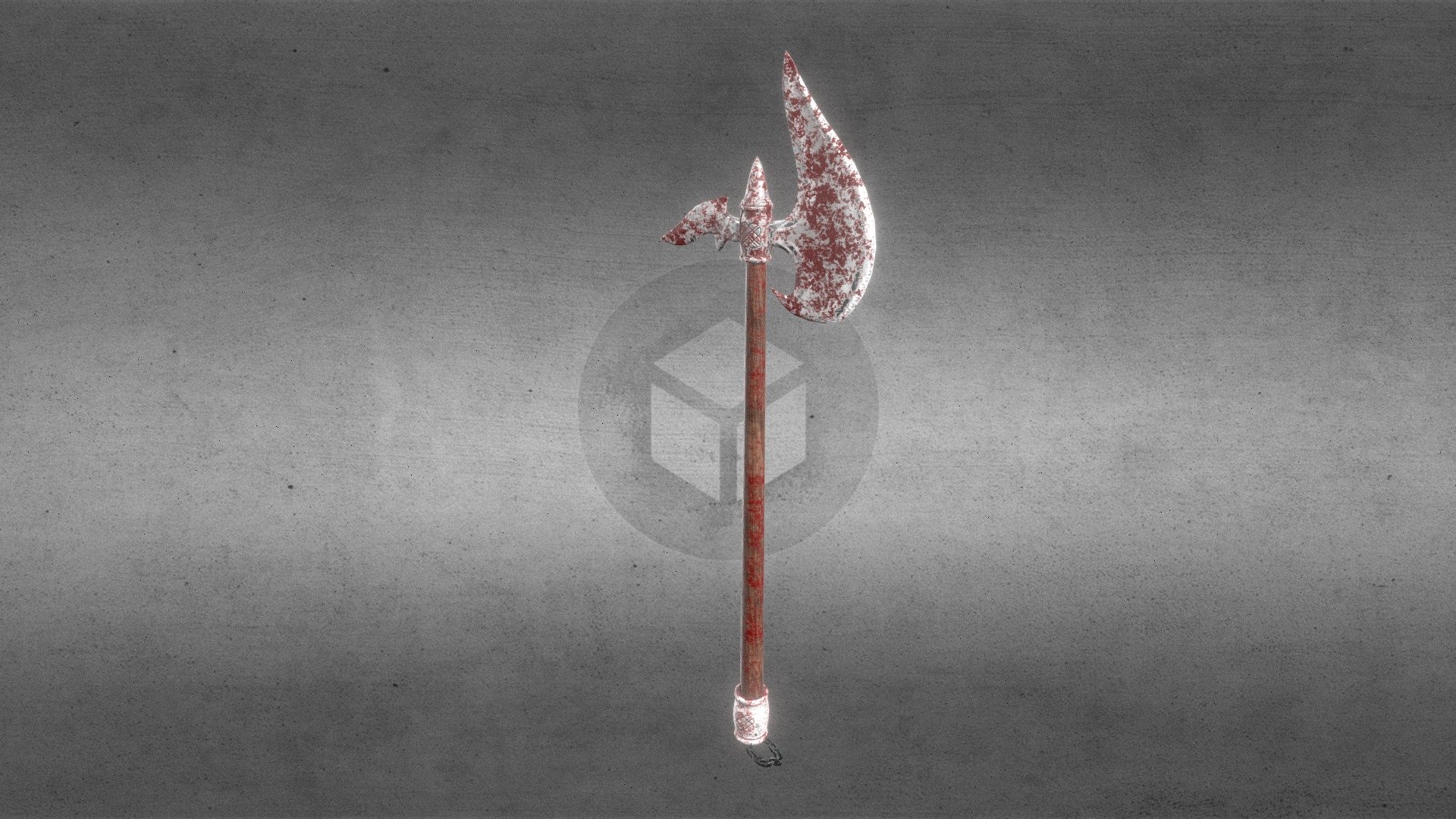 Bloody Viking Axe - 3D model by michaelbigornia75 [54272b4] - Sketchfab
