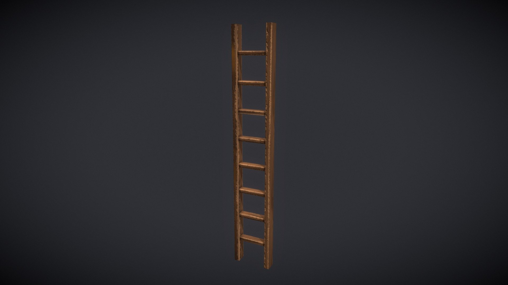 Ladder // Wood - 3D model by Uthak (@JuLuisUnity) [5428ce8] - Sketchfab